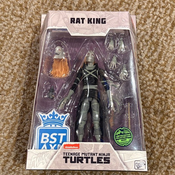 Nickelodeon | Toys | Teenage Mutant Ninja Turtles Rat King Action ...